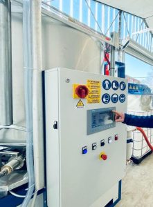 IBC tank washing automation: costs reduced by 71%